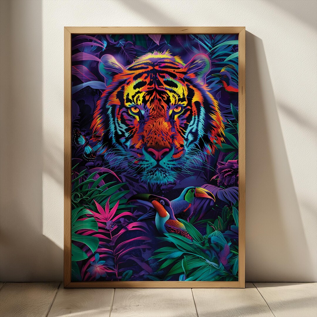 Dopamine Poster, Vibrant Dopamine Wall Decor, Maximalist Poster ...