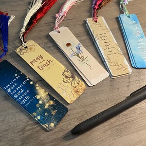Christian Themed Bookmarks - Etsy