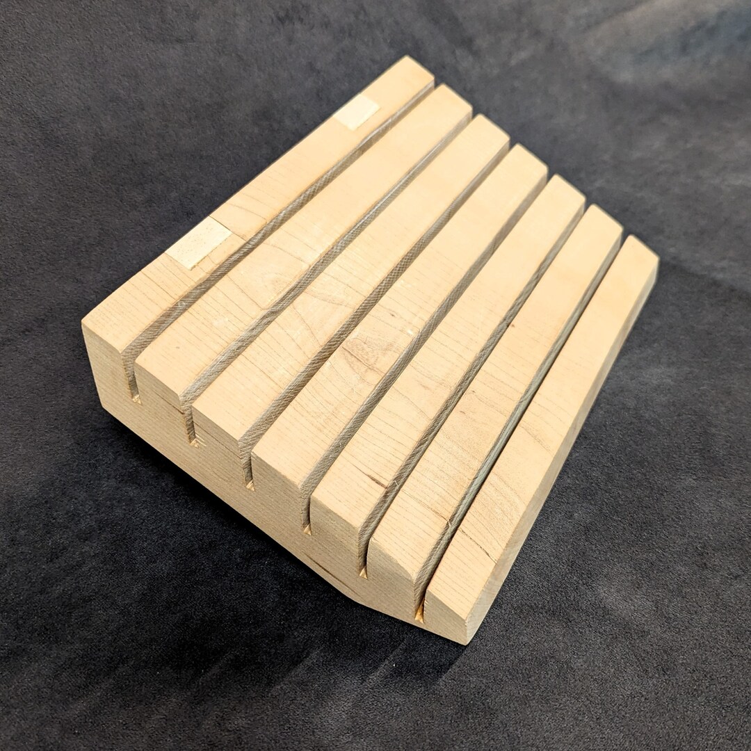 6 Slot Quilting Ruler Rack - Etsy