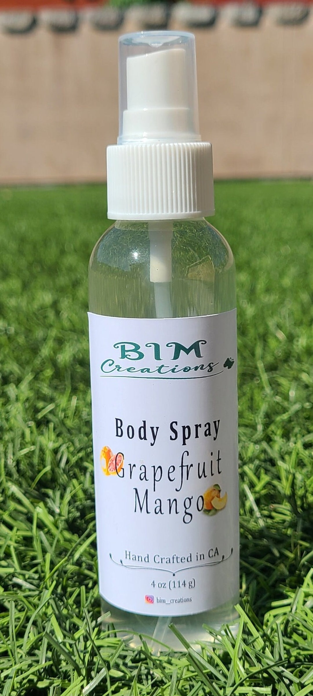 Grapefruit Mango Body Spray | Perfume | Body Mist | Fruity | Handmade ...