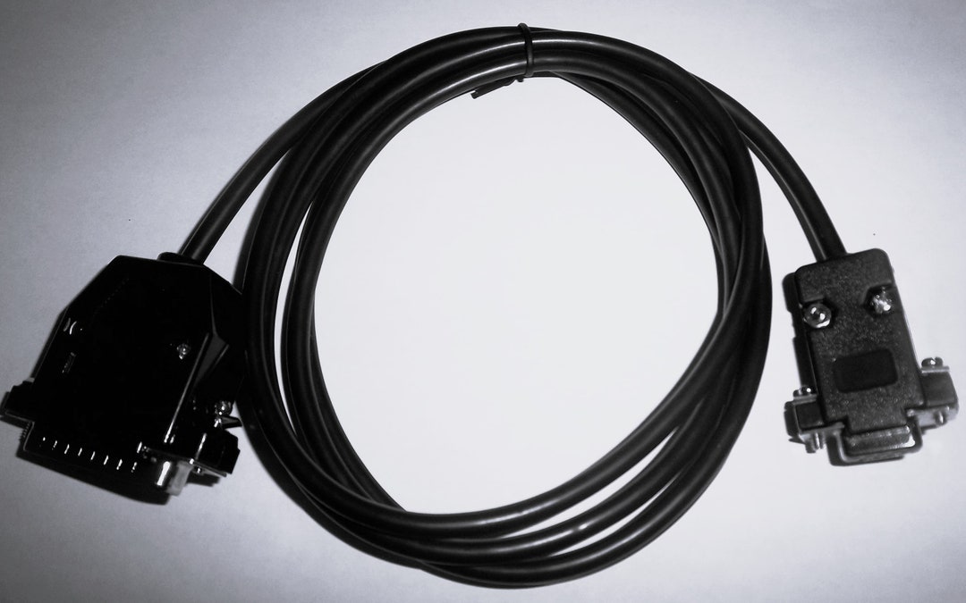 Custom Made RS232 type C PC to CNC DNC Data Cable Various - Etsy