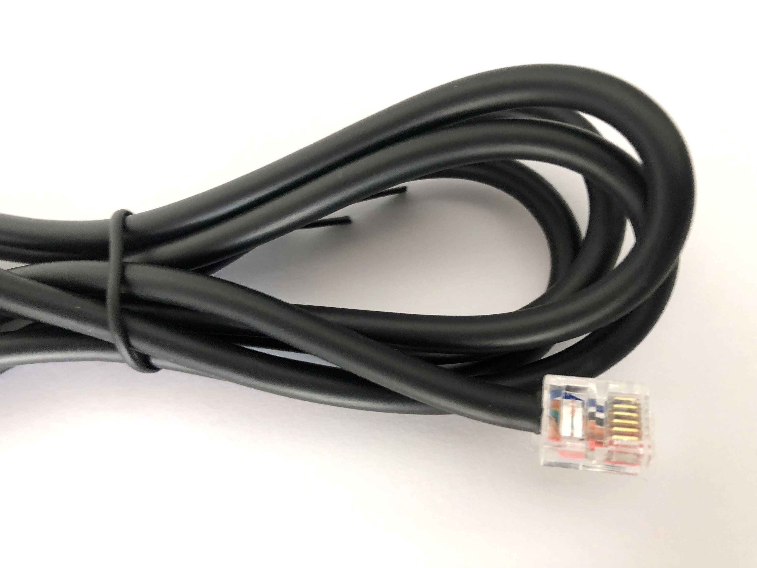 Fanatec Csr Elite Wheel Pedals Shifter Cable PS2 - RJ12 Black Cable - Etsy