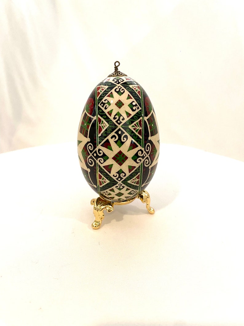 Traditional Pysanky Goose Egg - Etsy