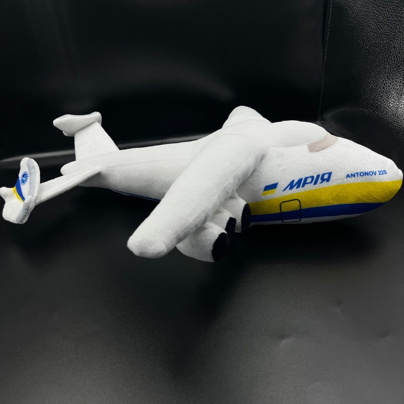 Antonov AN-225 Mriya & AN-124 Plush Airplane Toy Set - Etsy Australia