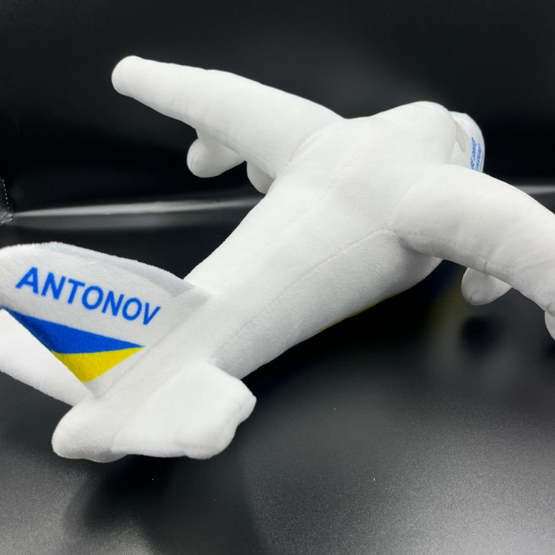 Antonov AN-225 Mriya & AN-124 Plush Airplane Toy Set - Etsy Australia