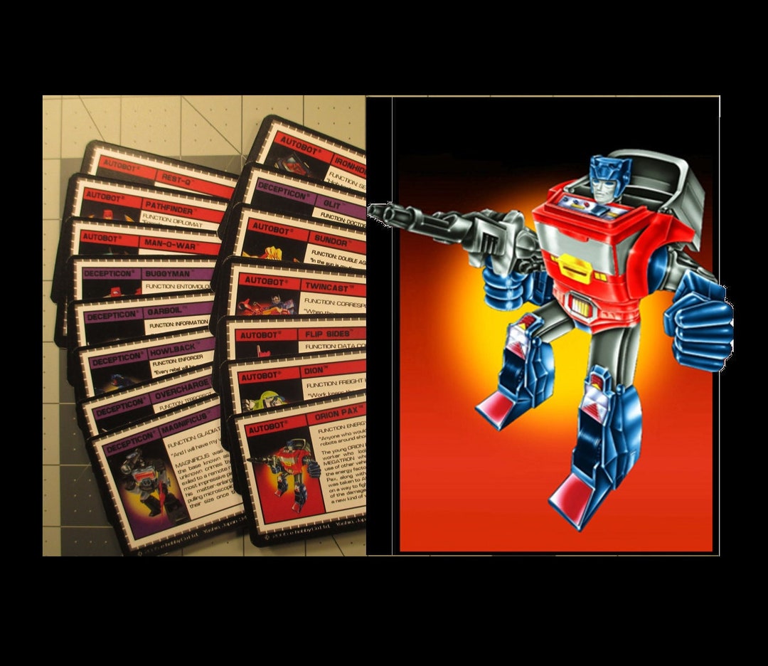 Ehobby 2004-2008 TRANSFORMERS Custom Tech Spec Cards Boost Set 04B - Etsy