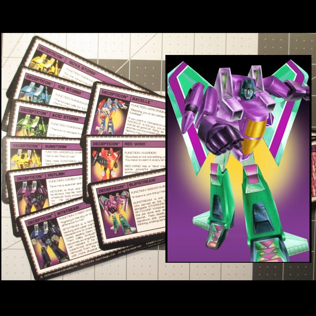 TRANSFORMERS SEEKERS Tech Spec Cards Boost Set 10 - Etsy