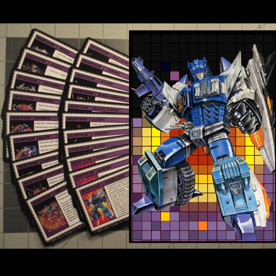 MASTERFORCE Decepticons Japanese Exclusive Transformers Custom Tech ...
