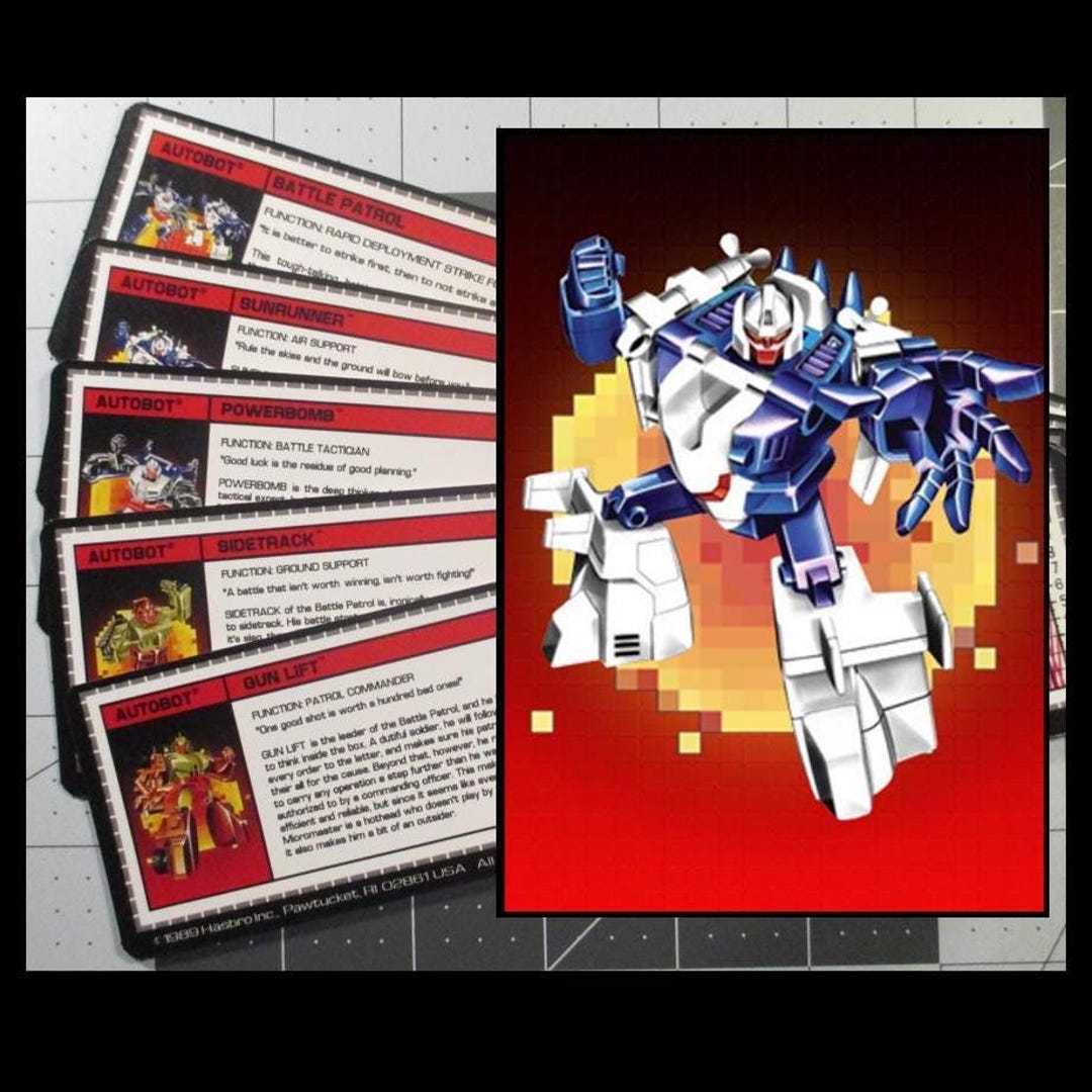 Transformers Japanese Micromasters Battle Patrol Boost Set 03-J - Etsy