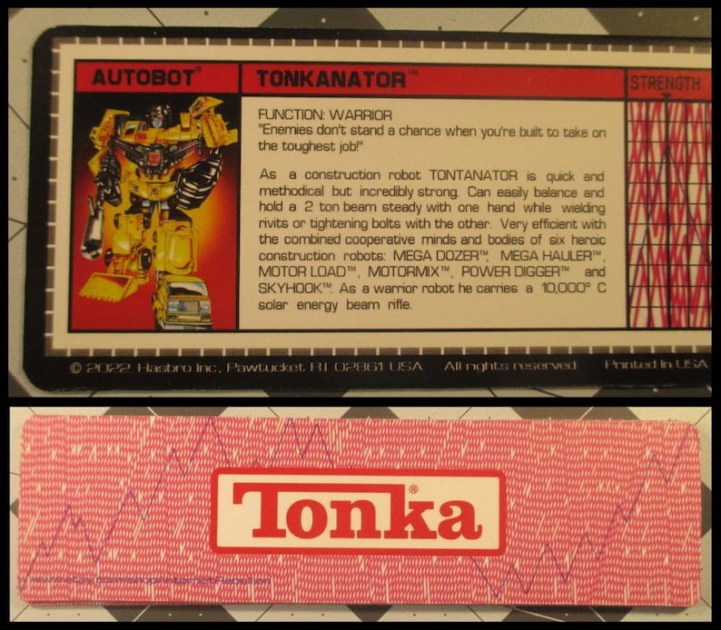 TONKANATOR Transformers Custom Tech Spec Boost Set 01 - Etsy