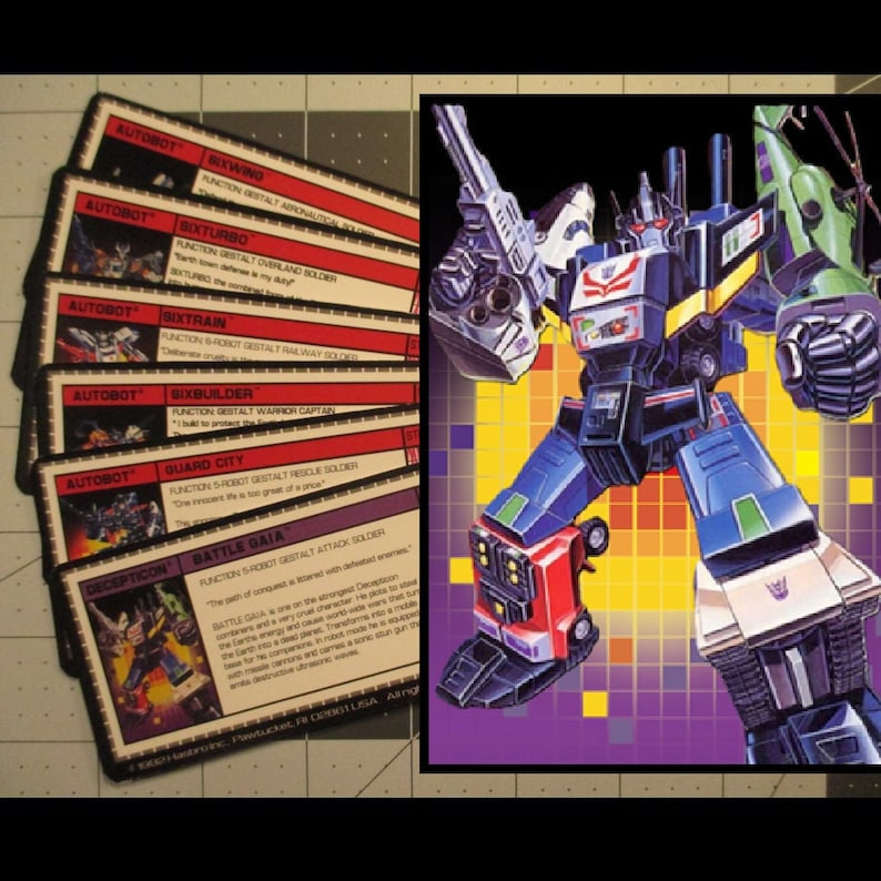 TRANSFORMERS Japanese Exclusive Tech Spec Set 03I Booster Operation ...