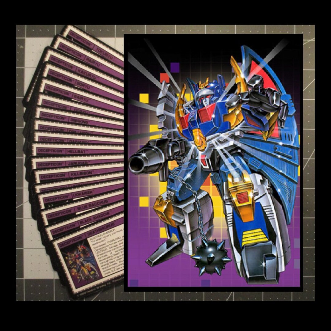 VICTORY Decepticons Japanese Exclusive Transformers Custom Tech Spec ...