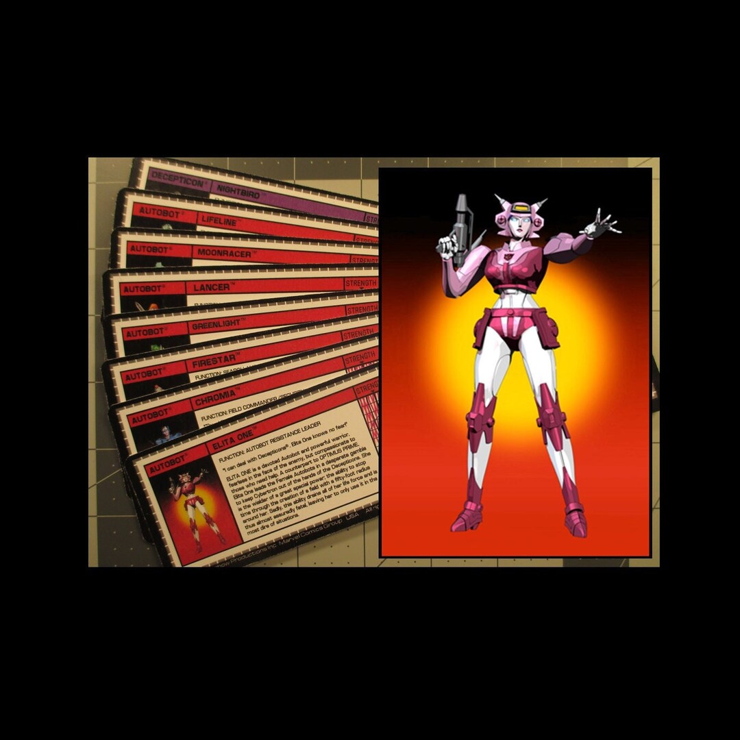 FEMBOTS TRANSFORMERS Custom Tech Spec Set 02 Booster - Etsy