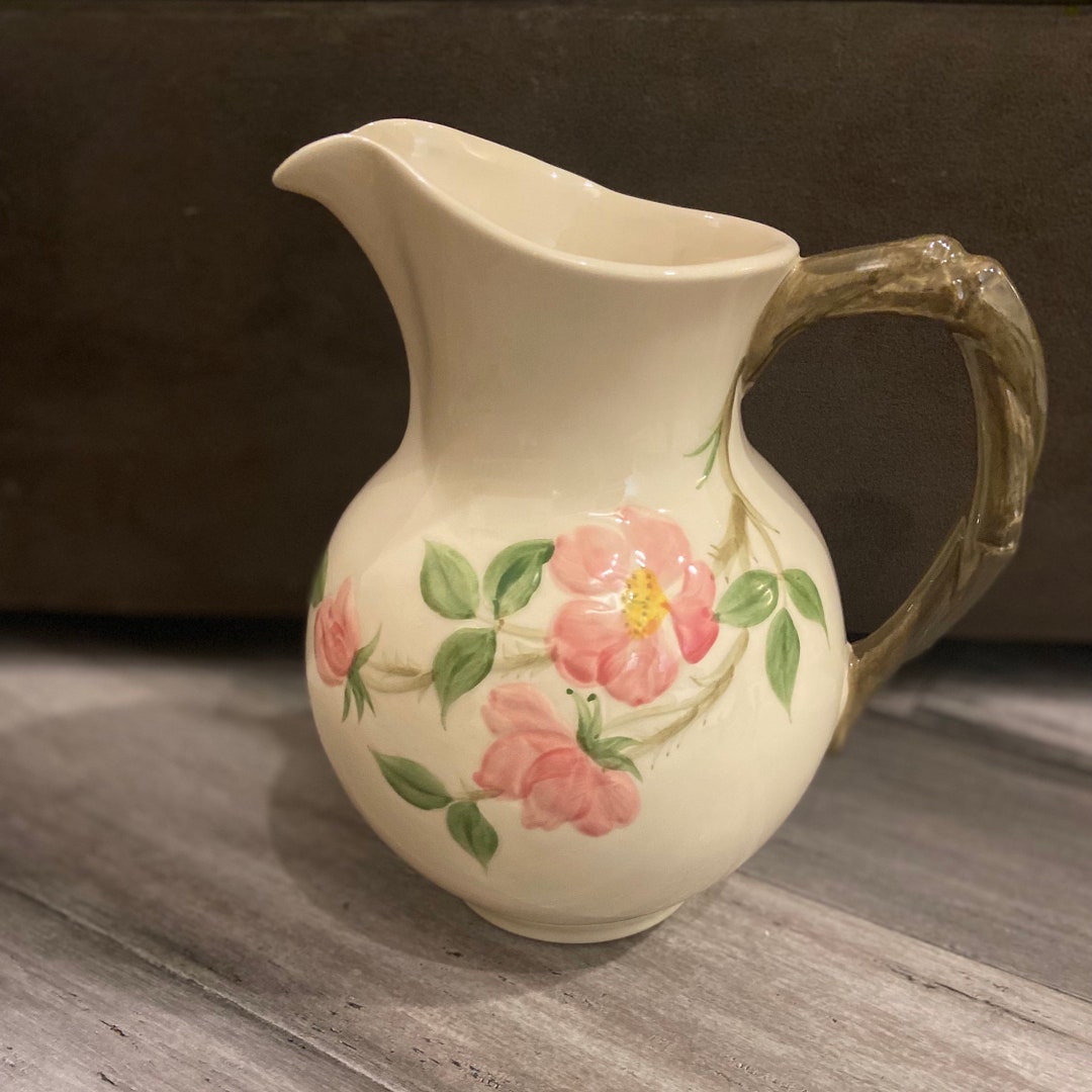 Franciscan 28oz. Milk Pitcher, Desert Rose Pattern - Etsy