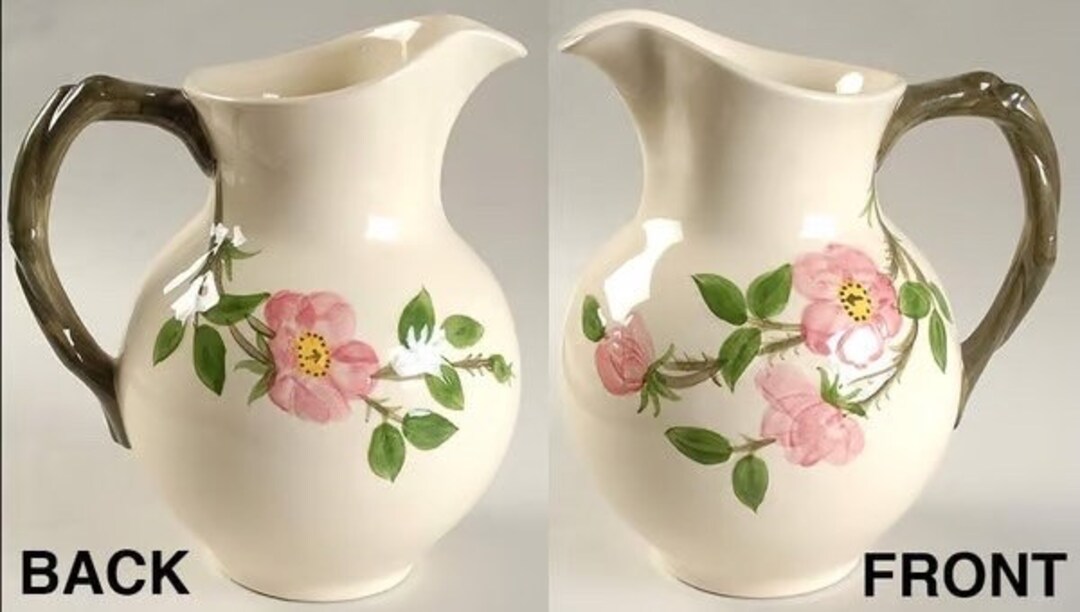 Franciscan 64oz. Pitcher, Desert Rose Pattern - Etsy