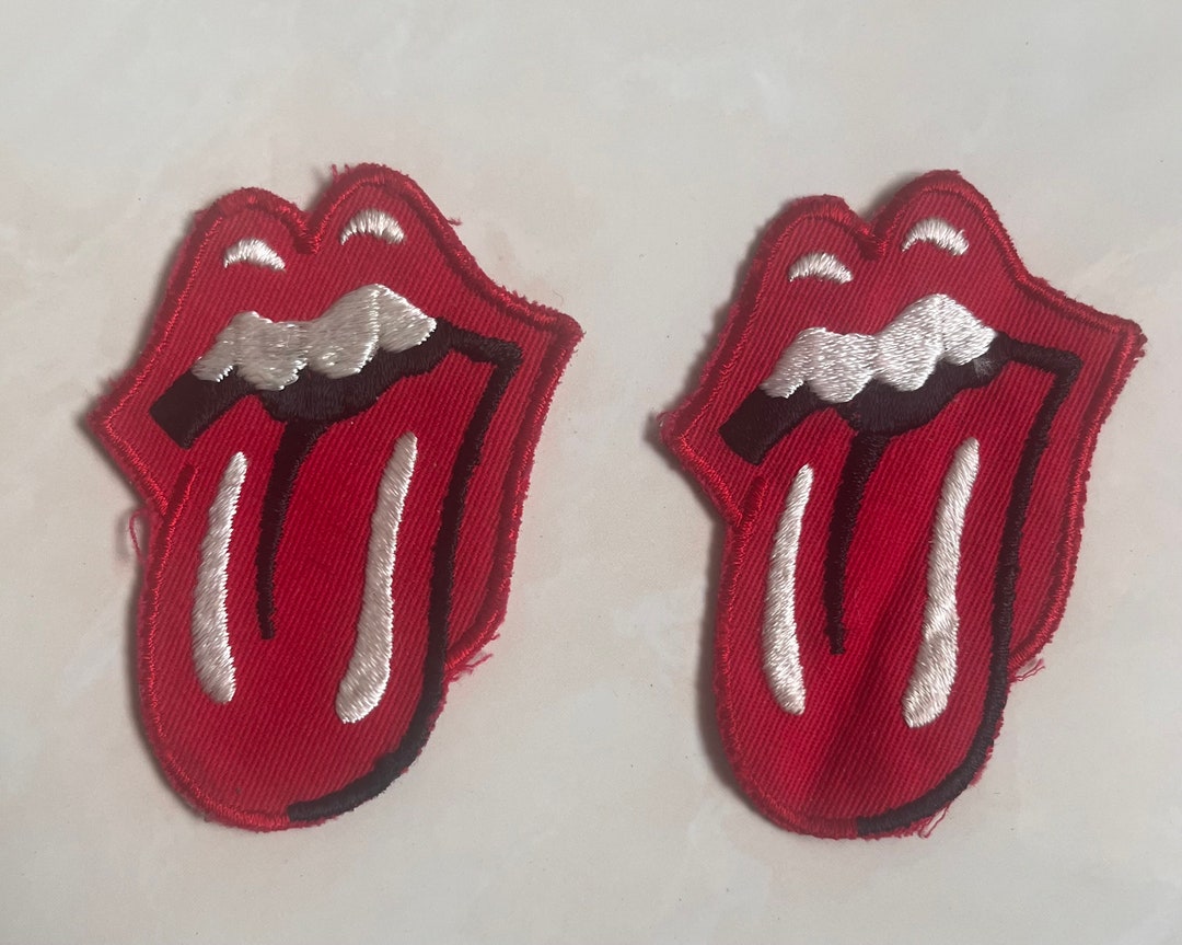 Vintage 1970s Rolling Stones Patches Set of 2 NOS - Etsy