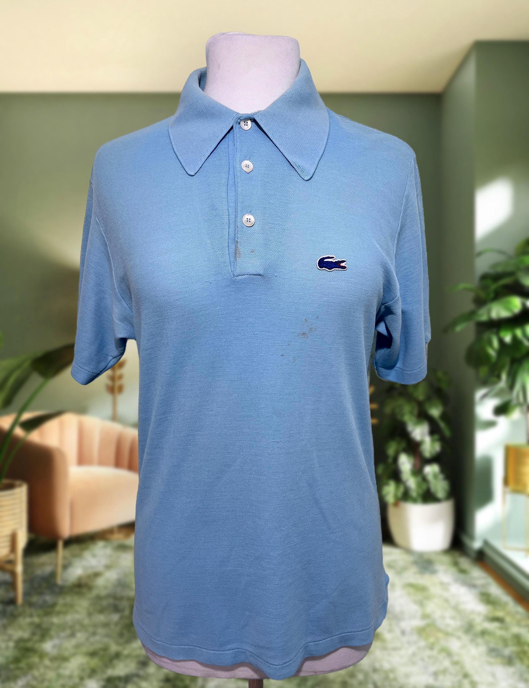 Vintage 1980’s • IZOD Lacoste • Light Blue Polo Shirt - Etsy