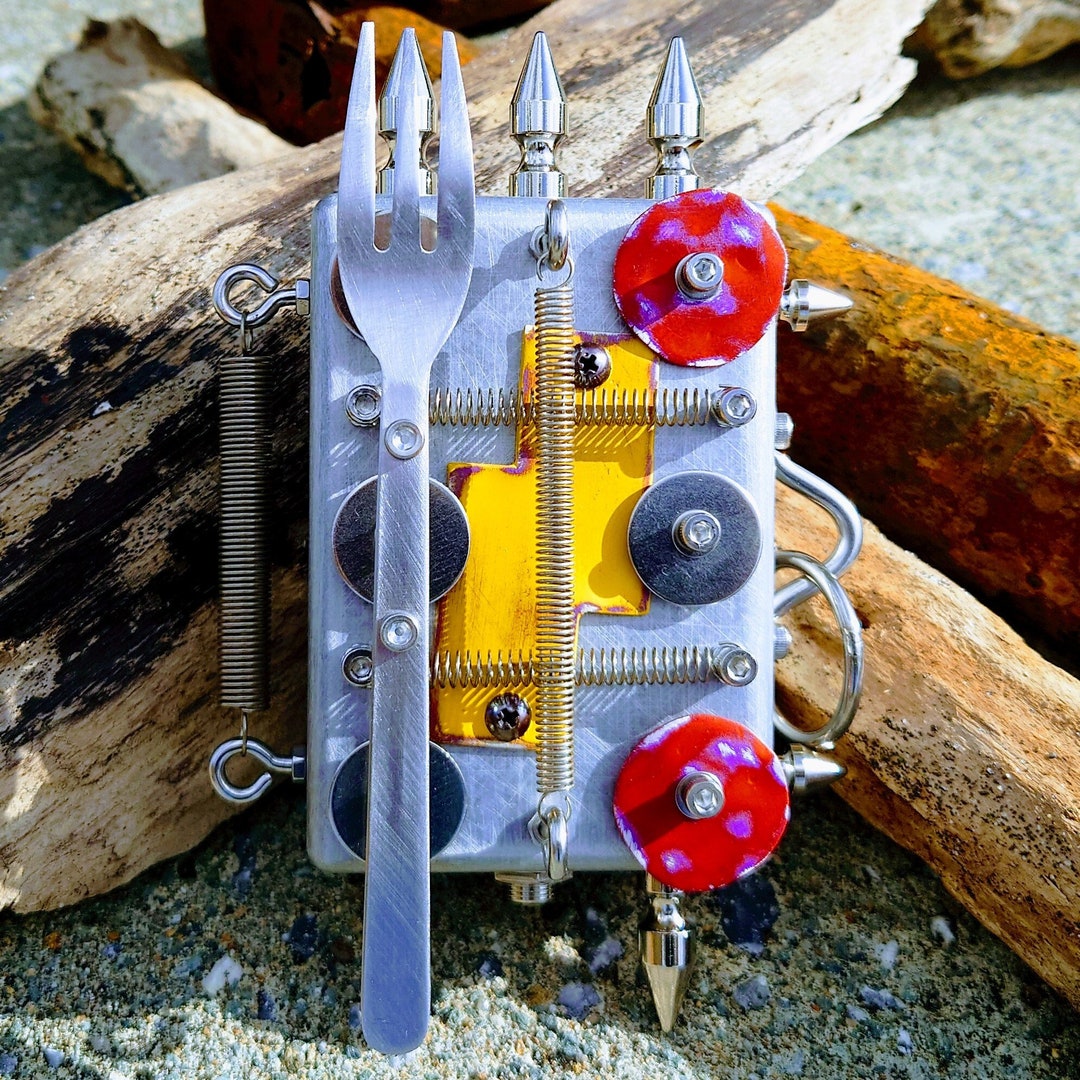 Noise box/percussion/noise instrument/metal junk-BANEBAKO togeFK.Rd.Ye ...