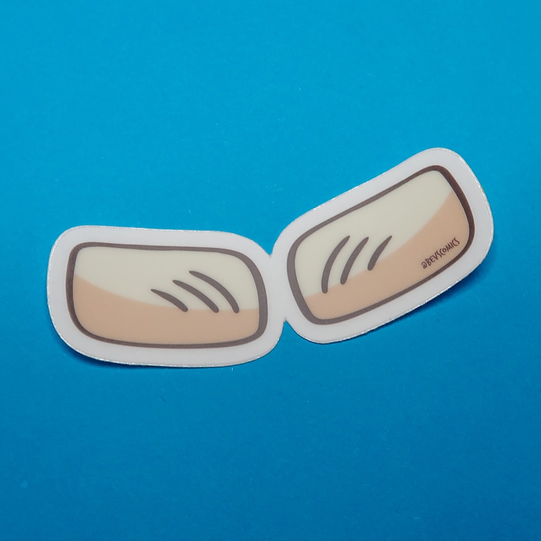 Eyebrows Sticker Decal - Etsy