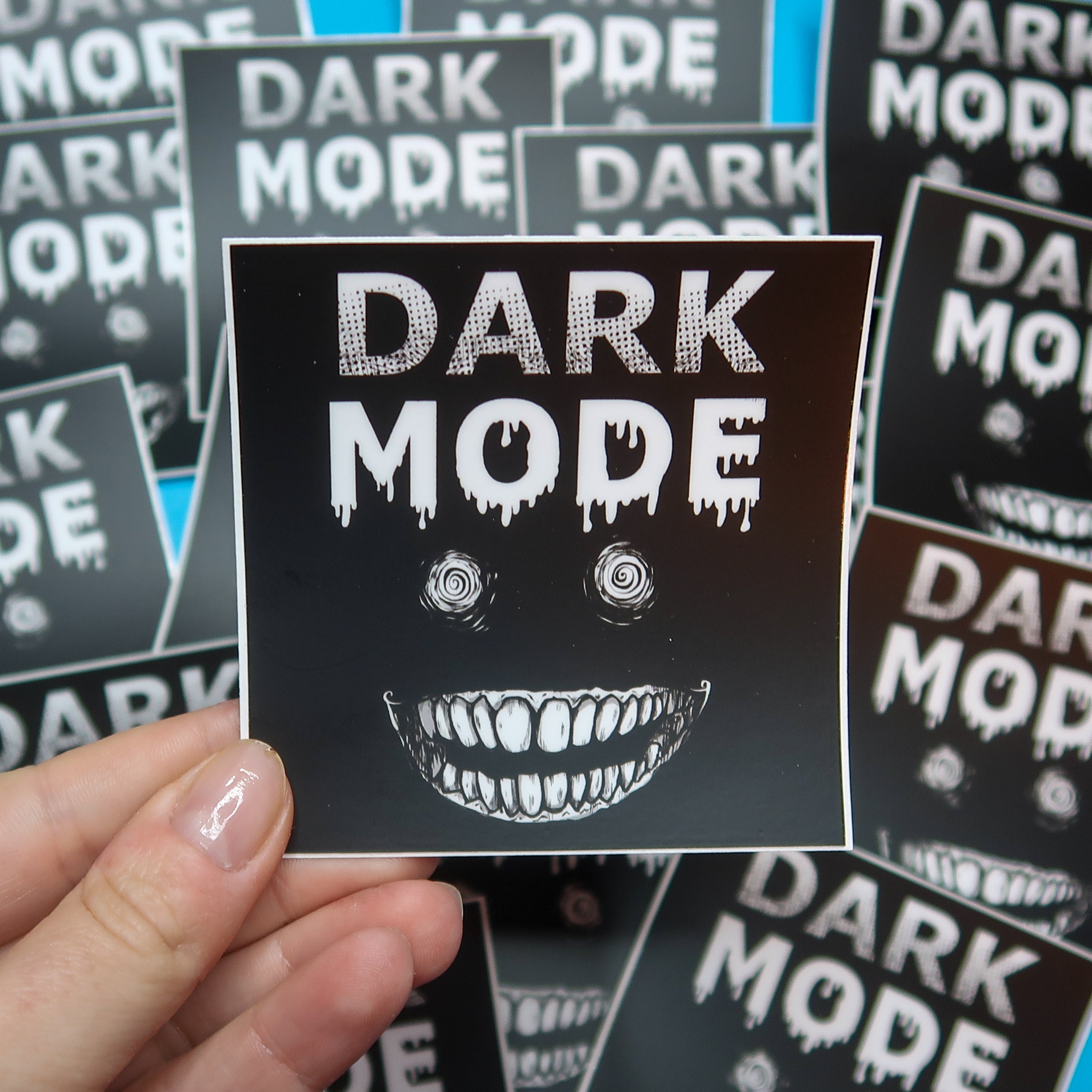 Dark Mode - Sticker Decal - Etsy