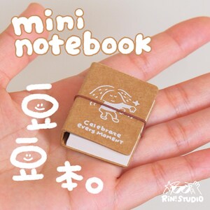 Mini Notebook, Tiny Notebook, Sketch Book, Kawaii Journal, Aesthetic ...