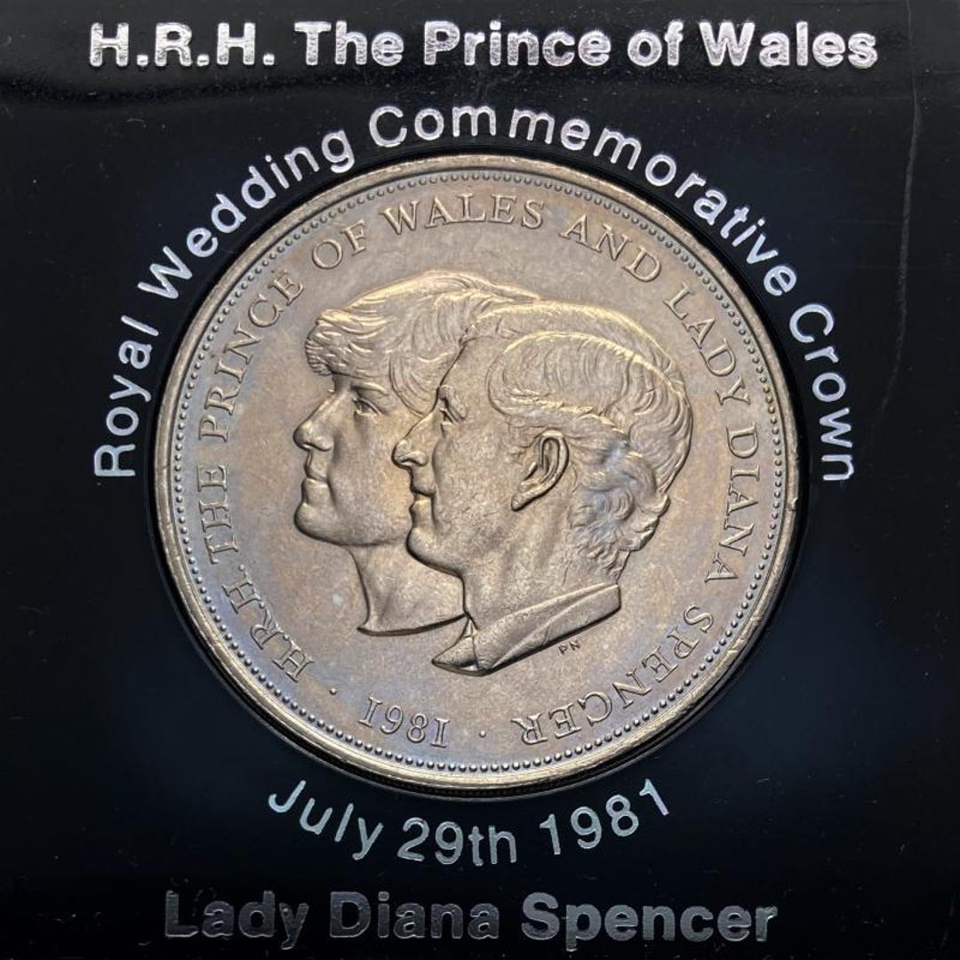 British Lady Diana Grown - Elizabeth II Royal Wedding - Etsy