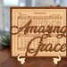Amazing Grace Laser SVG .pdf .png, Cricut, Silhouette Laser Cut File ...