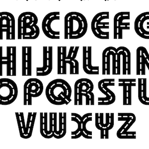 Race Track Alphabet SVG, Construction, Clipart, Racing Font, Speed ...