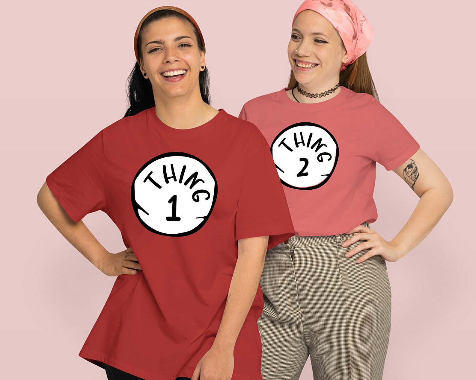 Thing 1 Thing 2 Svg, Layered Svg Files, Bundle the Thing, Font Files ...