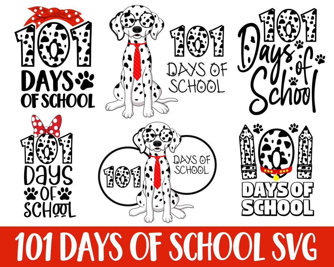 101 Days of School Svg, 101 Days of Child School Svg, Child School Back ...