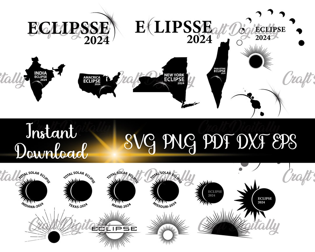 Solar Eclipse 2024 SVG & PNG, Astronomy Lover Svg, Astronomy Svg ...