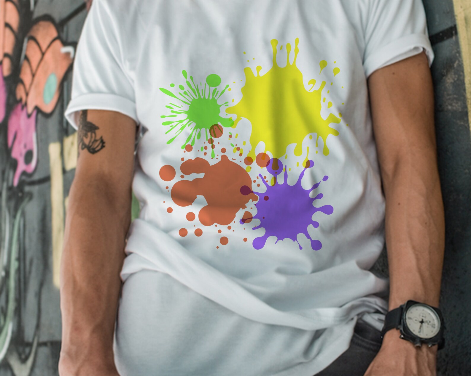 Paint Splatter SVG, Paint Splatter Svg Bundle, Paint Splats Svg, Paint ...