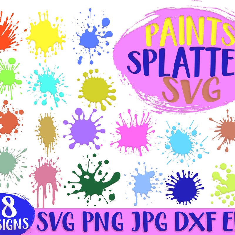 Paint Palette Svg - Etsy
