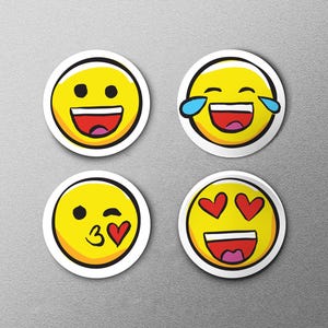 Emojis Svg Bundle, Emojis Clipart, Smiley Face Svg, Emoji Everywhere ...
