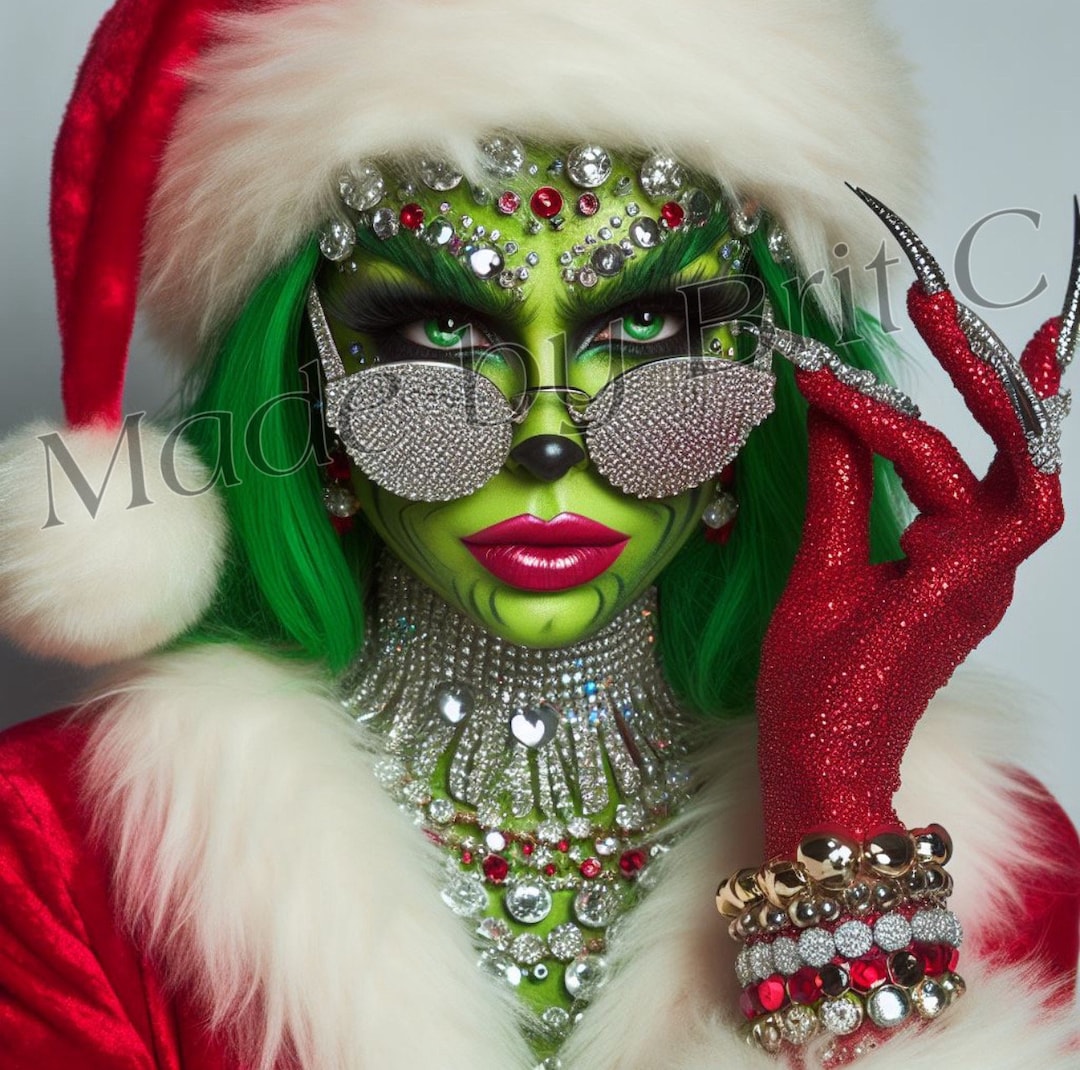 Ms Grinch - Etsy