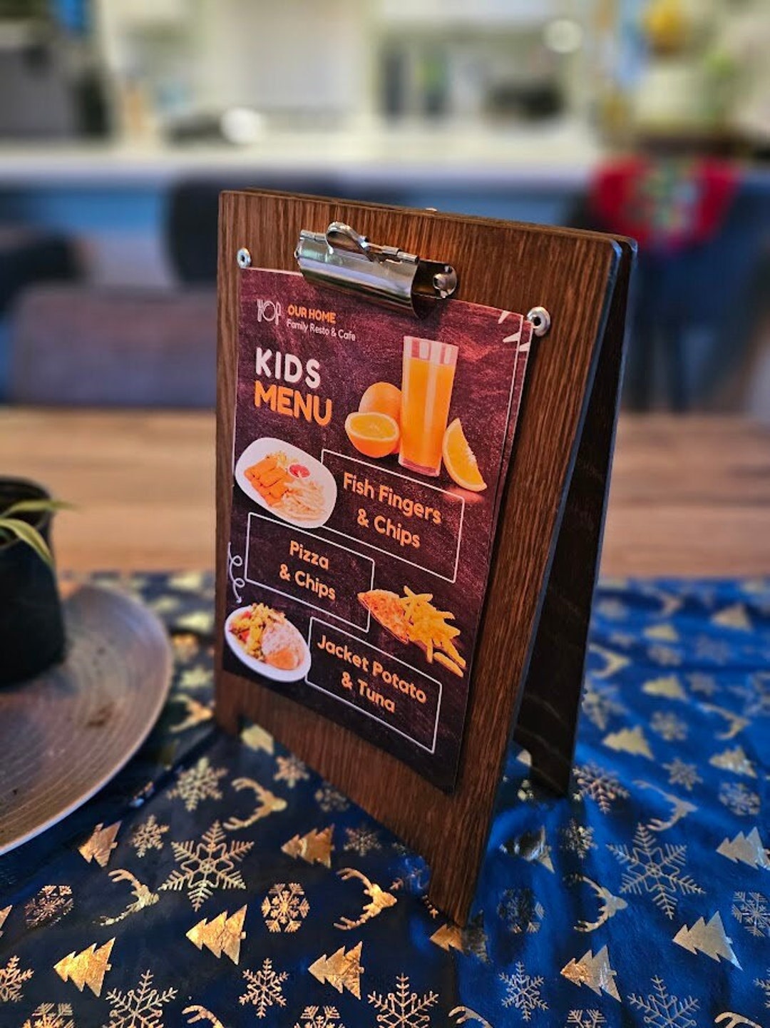 Kids Customizable Meal Planner Menu Wooden Board With Multiple Menus - Etsy