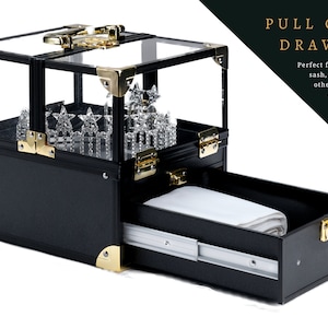 Pageant Crown Box Display, Tiara and Sash Holder, Carrying Travel Case ...