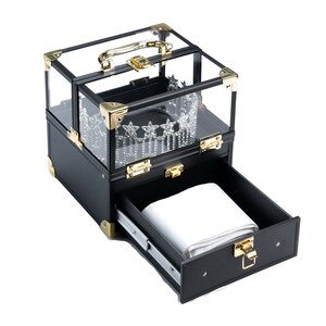 Pageant Crown Box Display, Tiara and Sash Holder, Carrying Travel Case ...