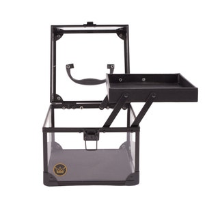 Pageant Crown Box, Clear Tiara Display Case and Sash Holder, Storage ...