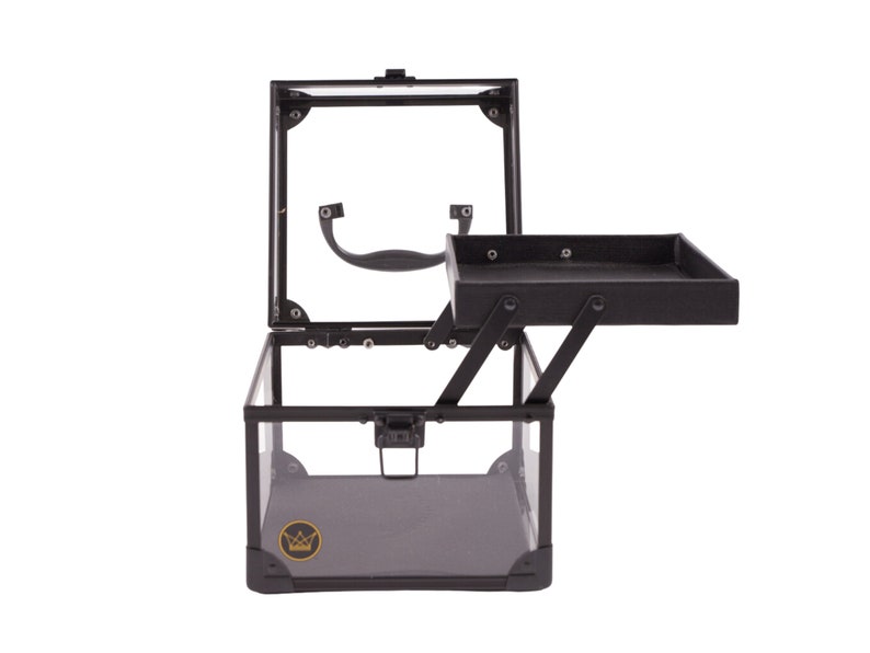 Pageant Crown Box, Clear Tiara Display Case and Sash Holder, Storage ...