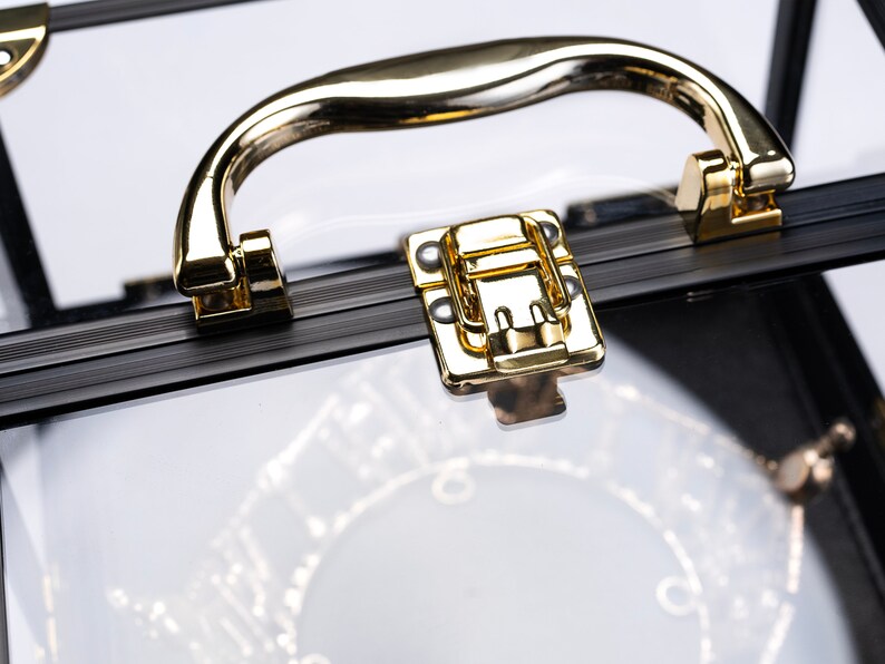 Pageant Crown Box Display, Tiara and Sash Holder, Carrying Travel Case ...