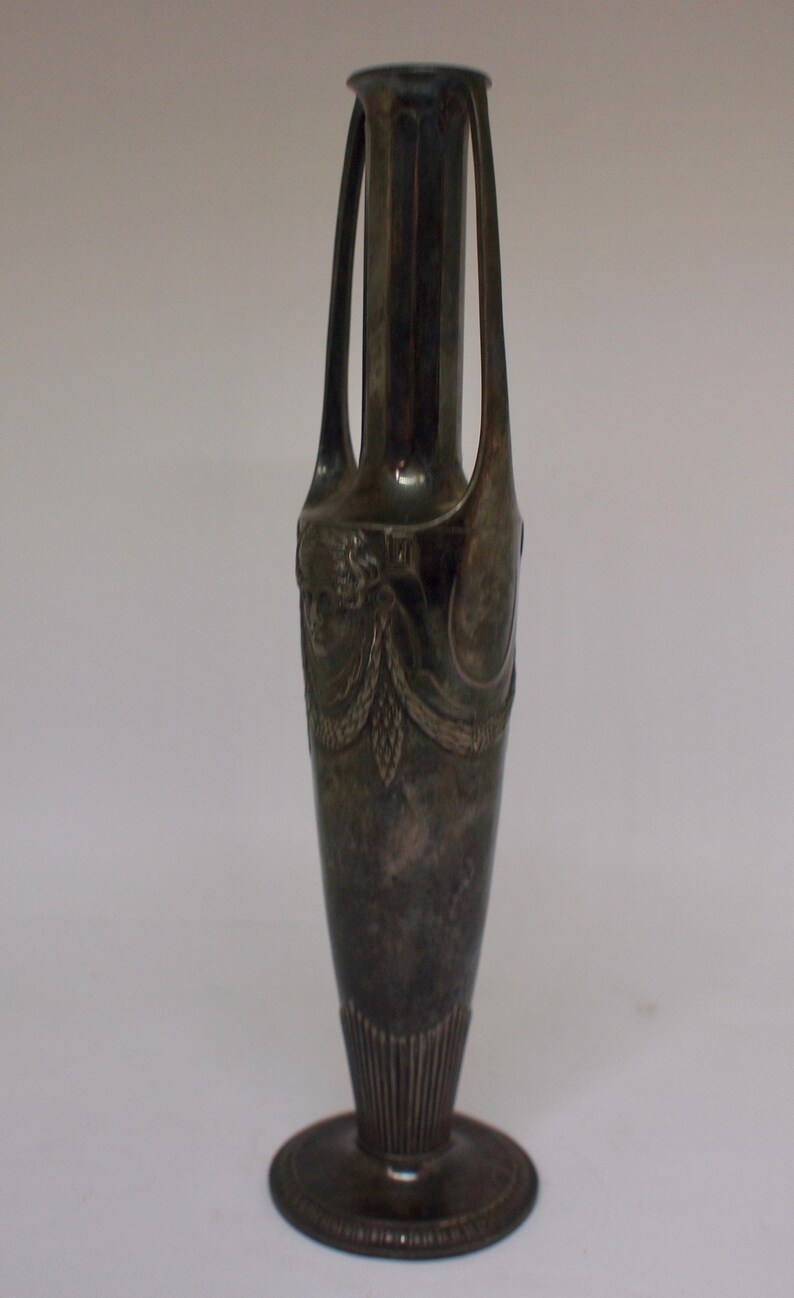Jugendstil Art Nouveau Vase in the Shape of a Greek Amphora With Neo ...