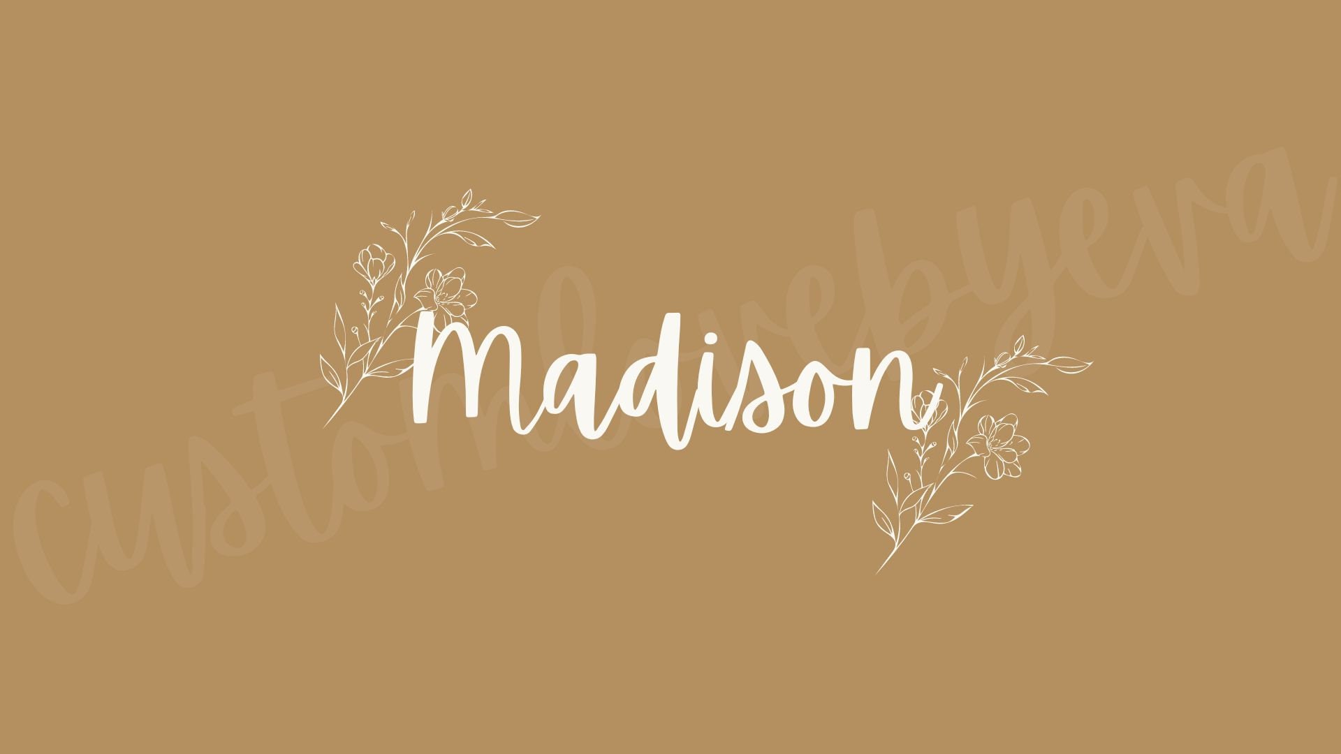 Custom Name Laptop Background Wallpaper - Etsy