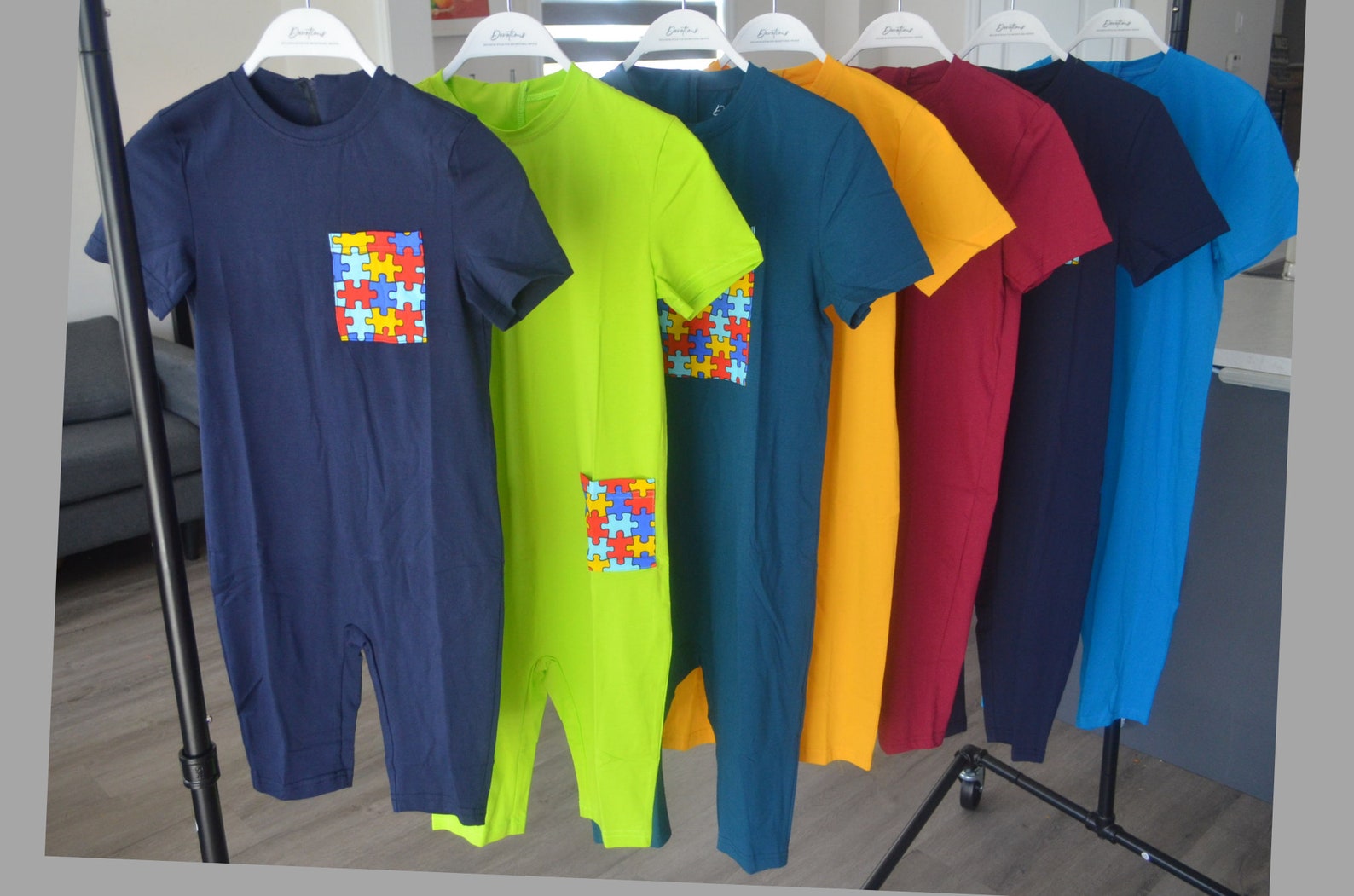 Adaptive / Special Needs Zip Back Bodysuit for Older Children, Short ...