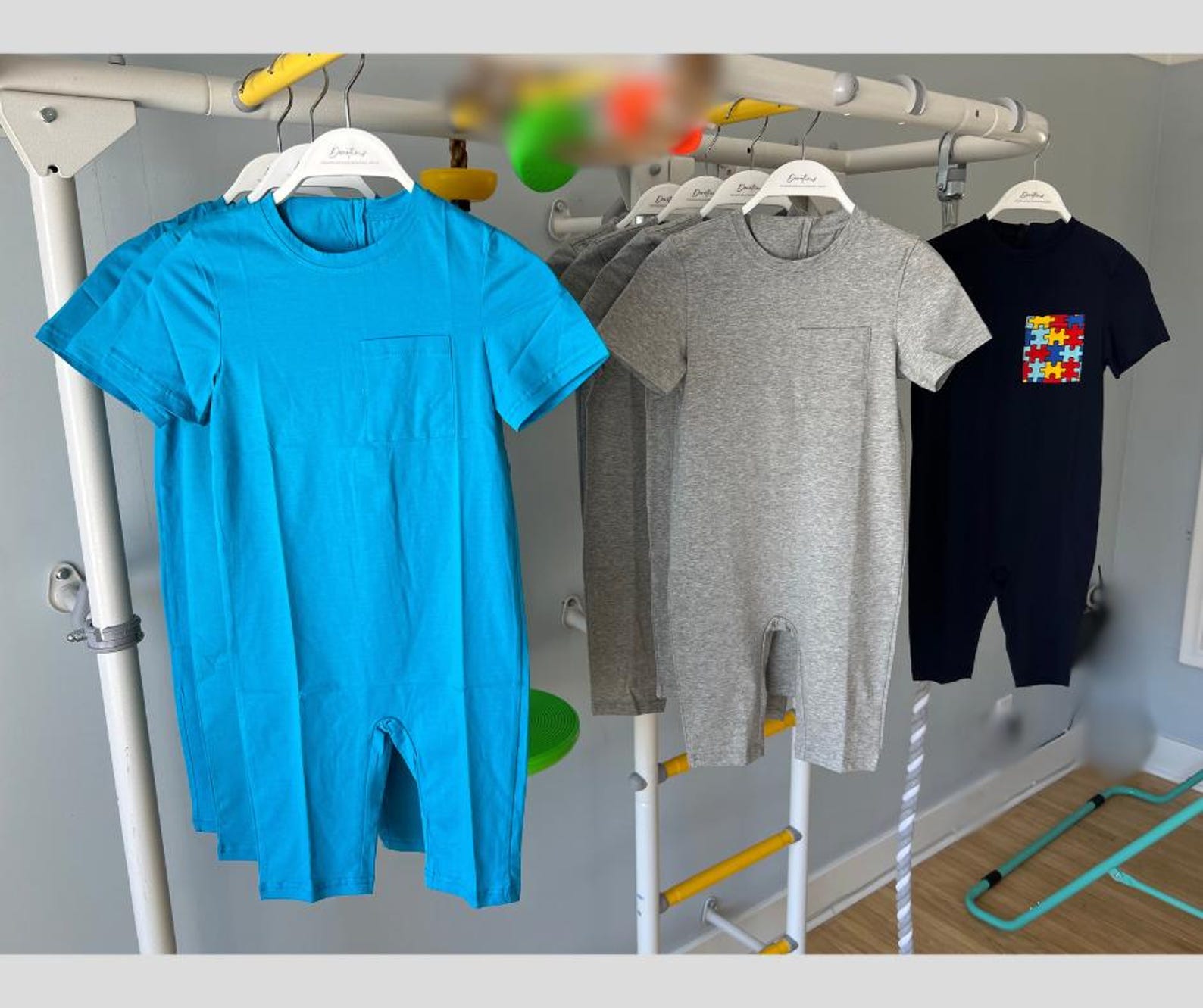 Adaptive / Special Needs Bodysuit for Children 5 - 8 Years Old Back Zip ...