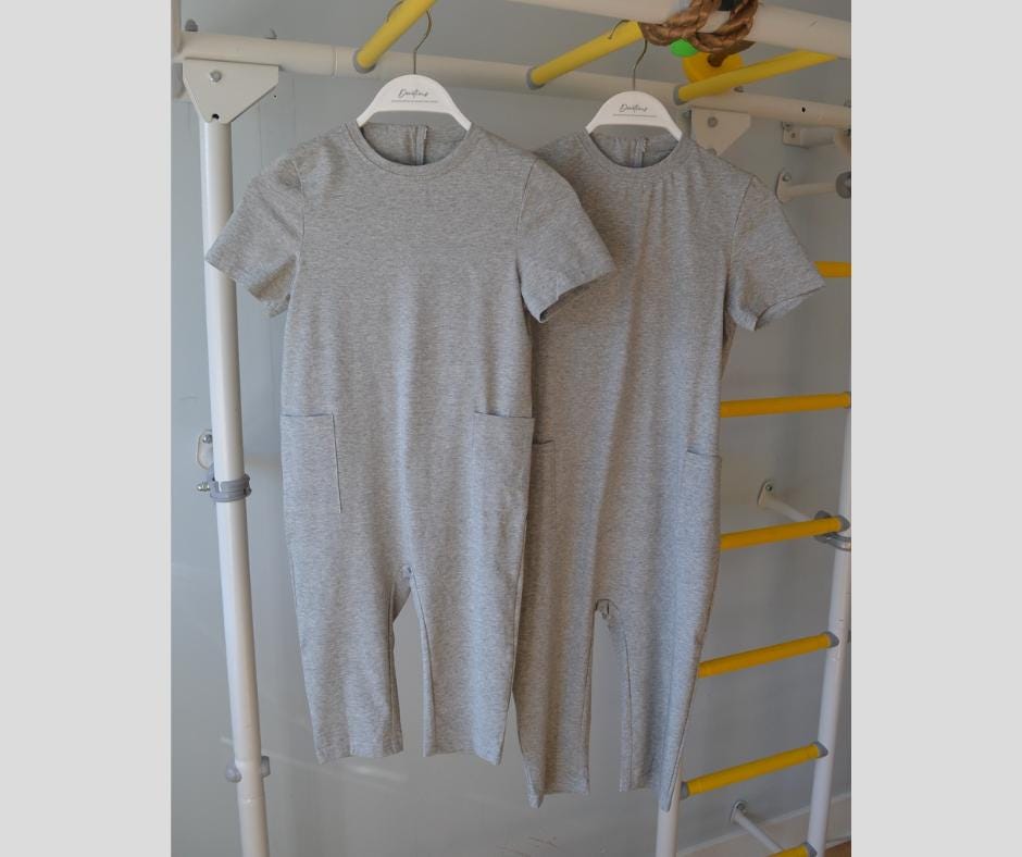 Adaptive / Special Needs Bodysuit for Older Children Back SHORT SLEEVE ...