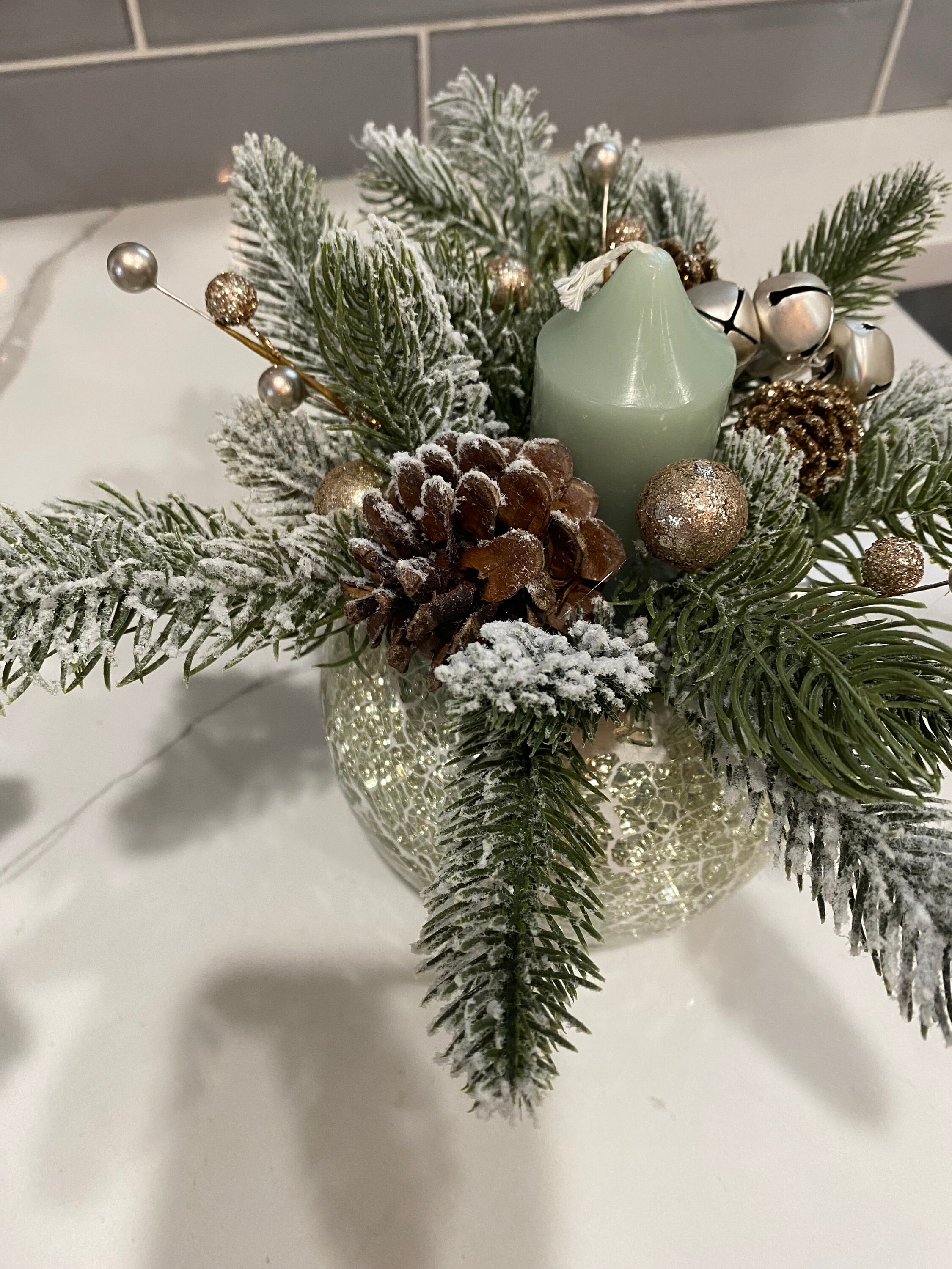Christmas Candle Holder - Etsy