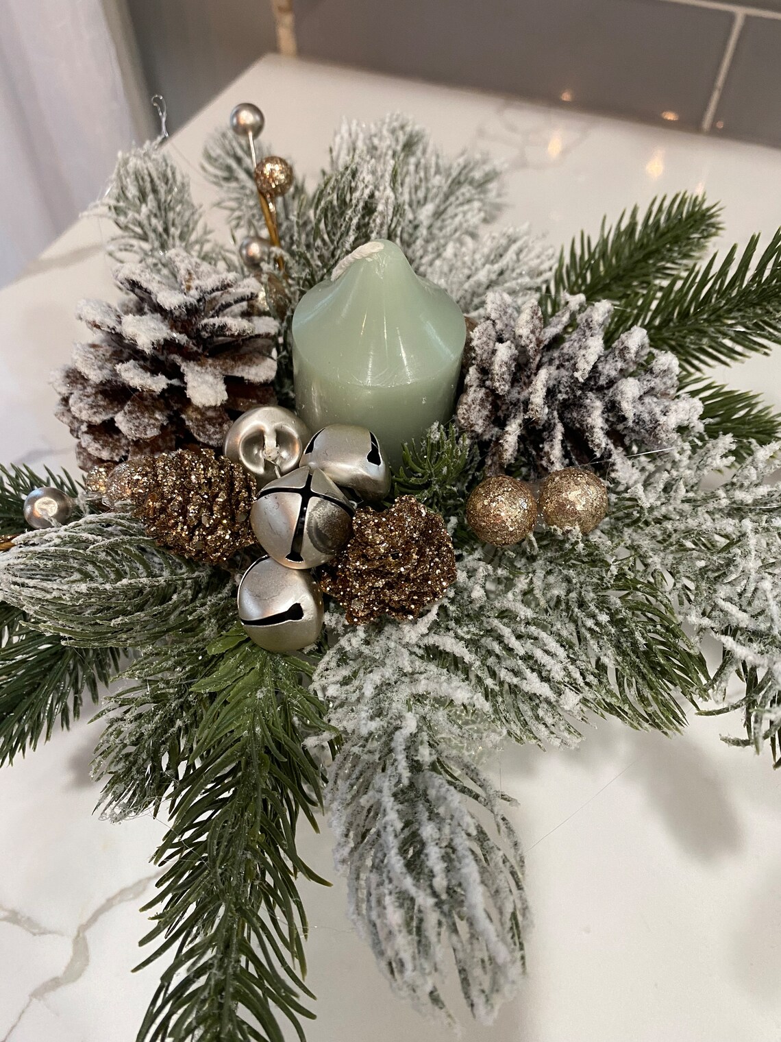Christmas Candle Holder - Etsy