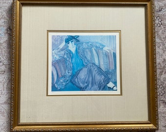 Barbara A Wood Piper Lithograph Signed and Numbered Limited Edition ...