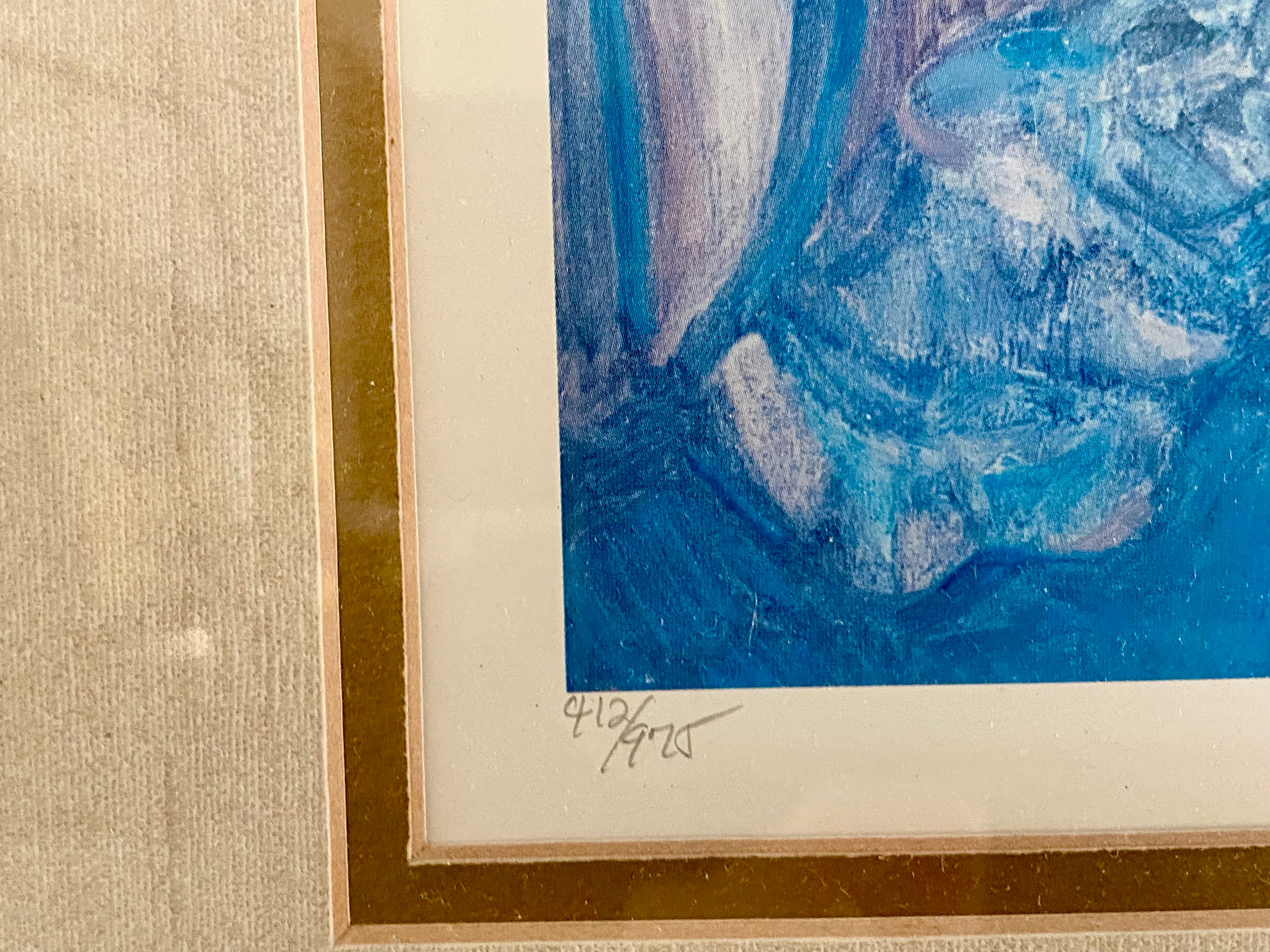 Barbara A. Wood the Pensive Woman Signed - Etsy